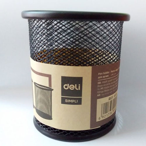 Kệ Rổ-Mica-Hộp Cắm Viết : Cắm bút Deli 9172