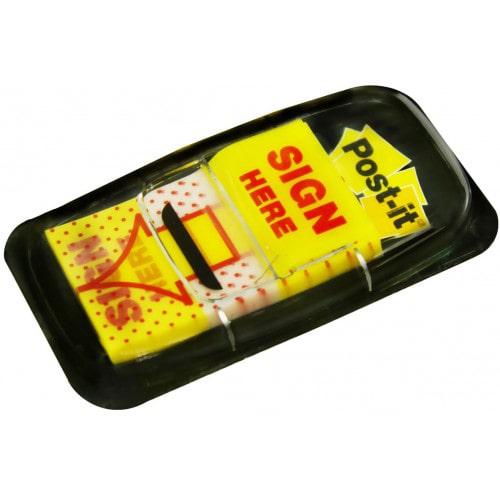 Note trình ký Sign Here-3M